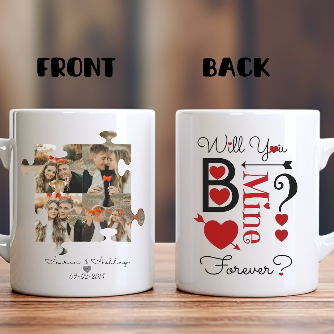 Personalized Couple Mugs, Custom Wedding Gift, Personalized Wedding ...