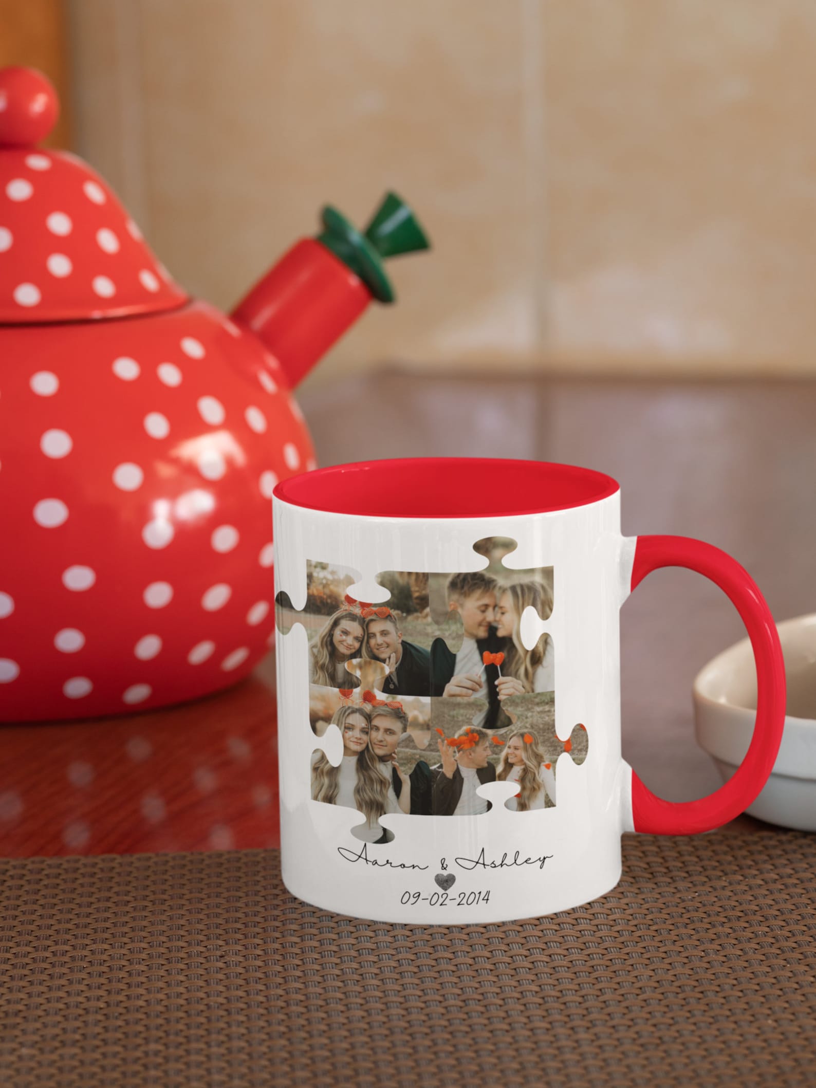 Personalized Couple Mugs, Custom Wedding Gift, Personalized Wedding ...