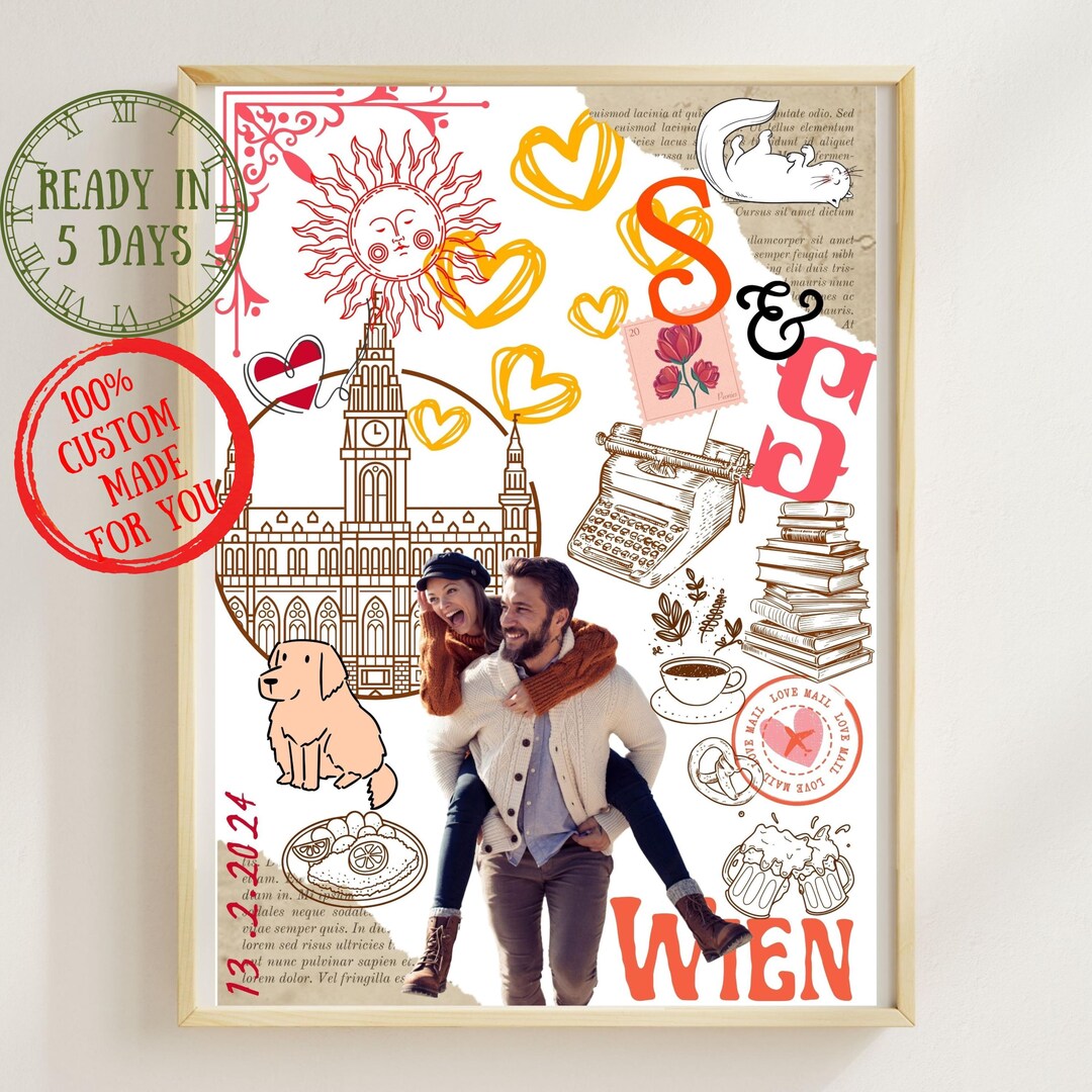 Life Story Map Custom Birthday Gift Story of My Life Retirement Gift ...