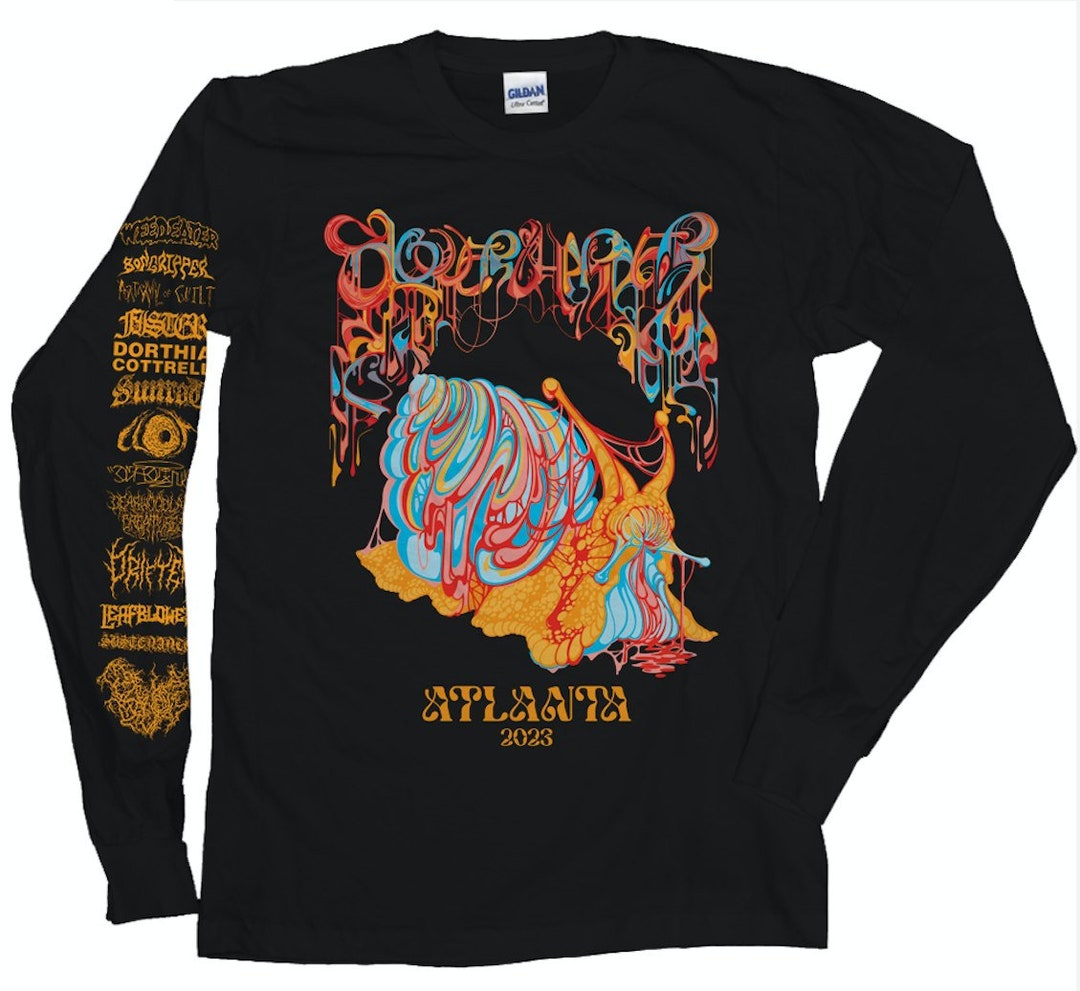 SLOWER and HARDER FEST 2023 Official Shirt - Bongripper, Weedeater ...