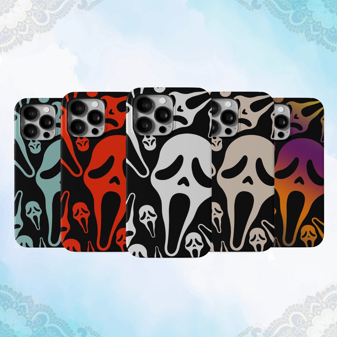 Scary Horror Scream Ghost Face Design Custom Phone Cover for - Etsy