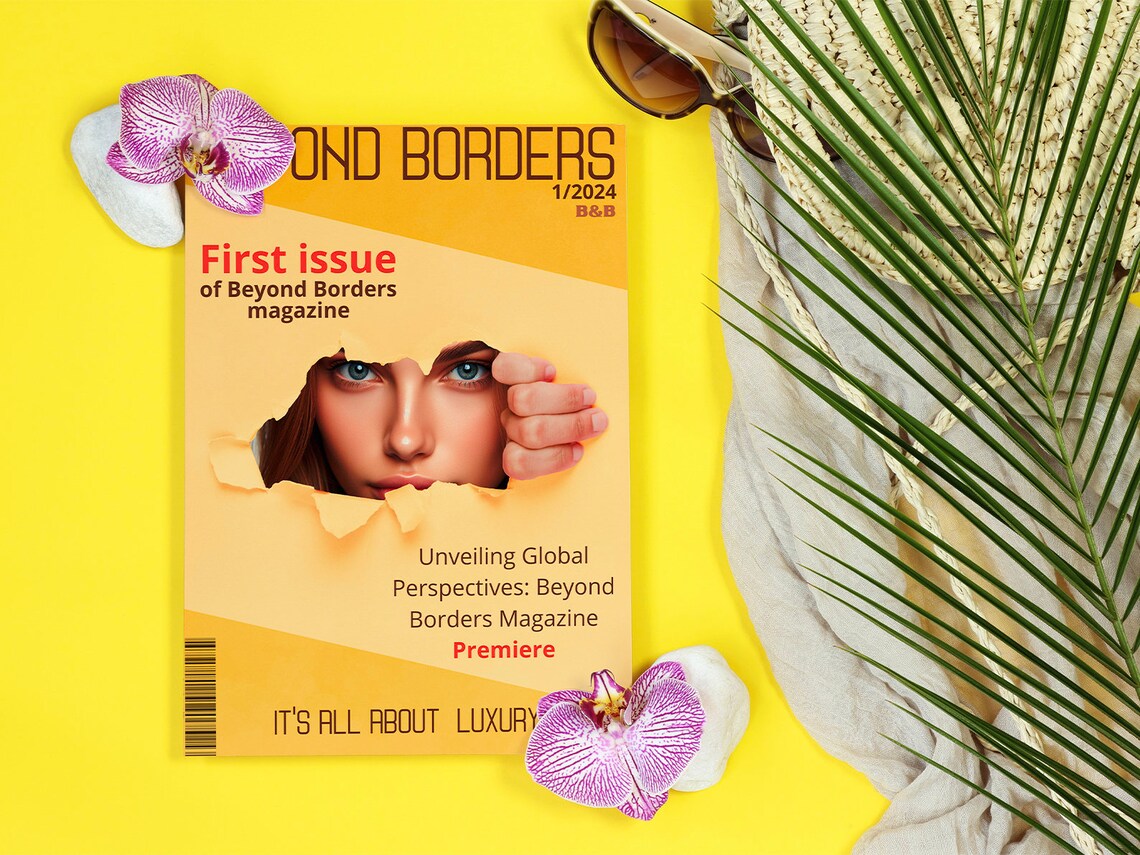 Personalized Photo Magazine Style Poster Printable, CUSTOM Magazine ...