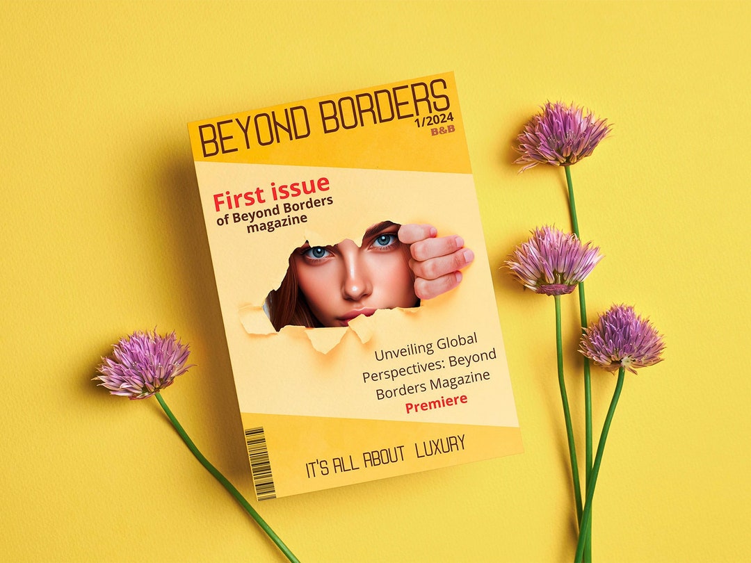 Personalized Photo Magazine Style Poster Printable, CUSTOM Magazine ...