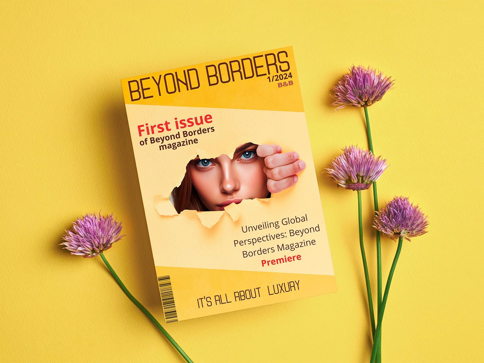 Personalized Photo Magazine Style Poster Printable, CUSTOM Magazine ...