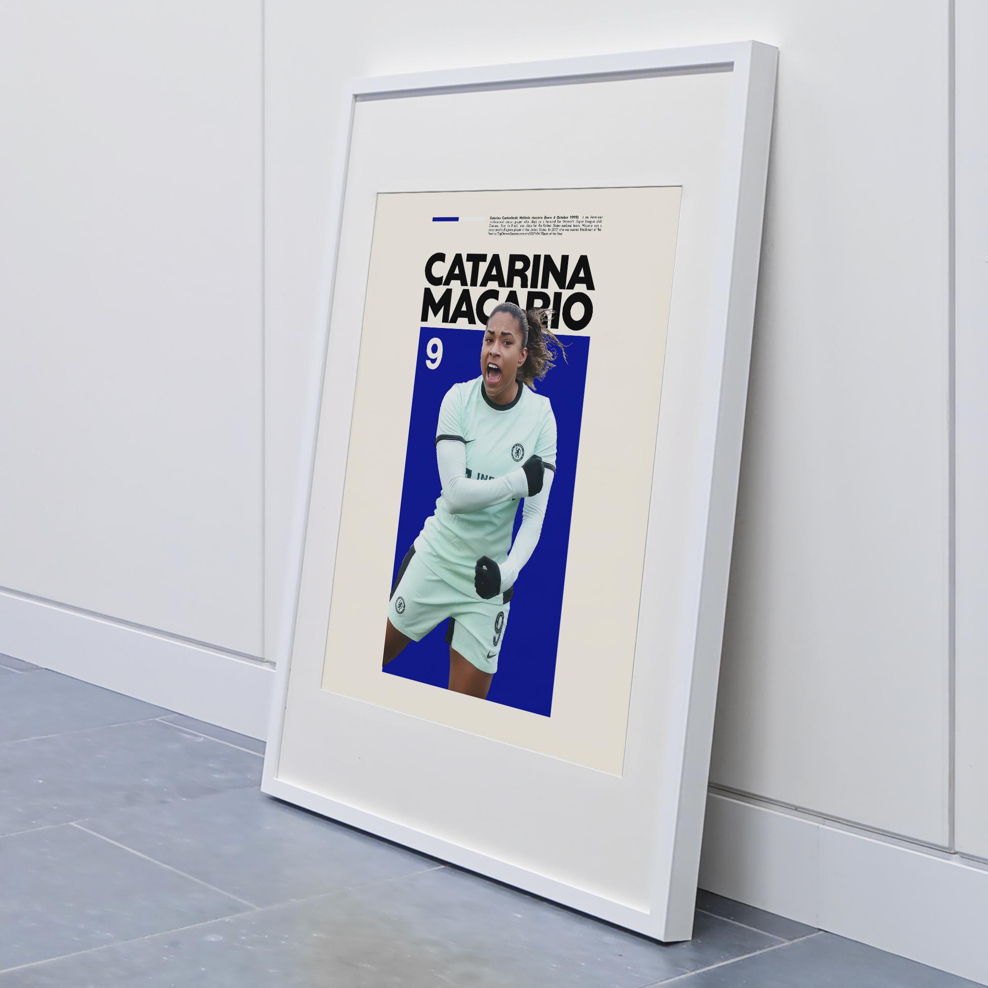 Catarina Macario, Chelsea, Sports Poster, High Resolution, Soccer Fan ...