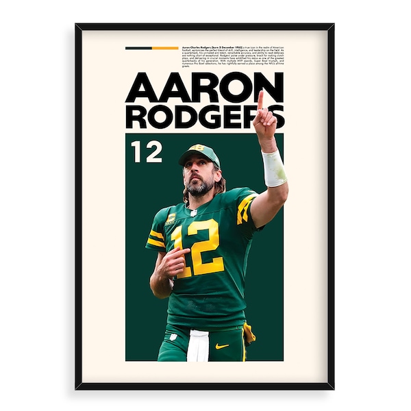 Aaron Rodgers - Etsy
