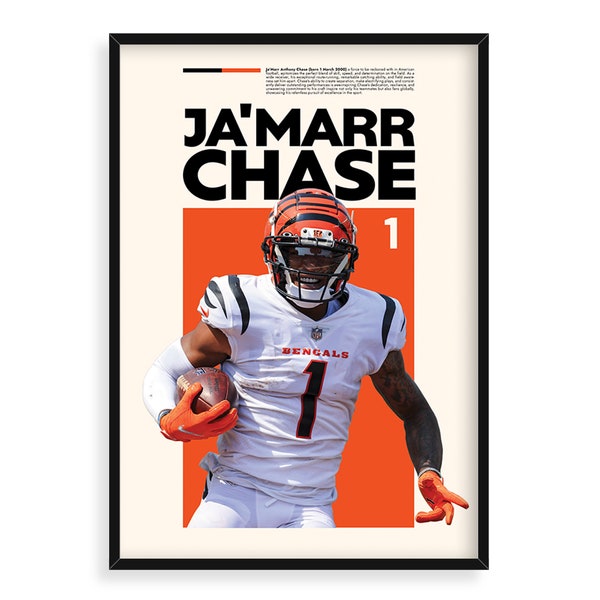 Jamarr Chase Art - Etsy