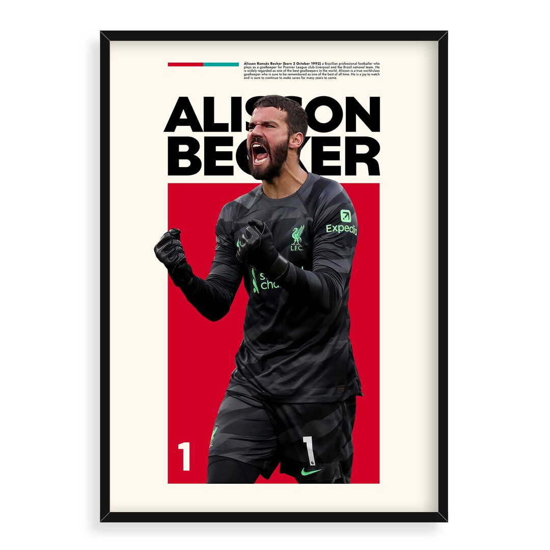 Alisson Becker , Liverpool, Sports Poster, High Resolution, Soccer Fan ...