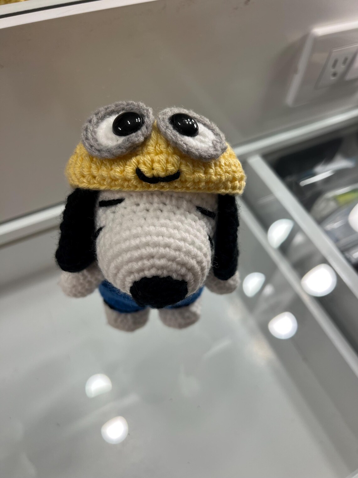 DIGITAL PATTERN ONLY Crochet Snoopy With Minion Outfit Pattern - Etsy