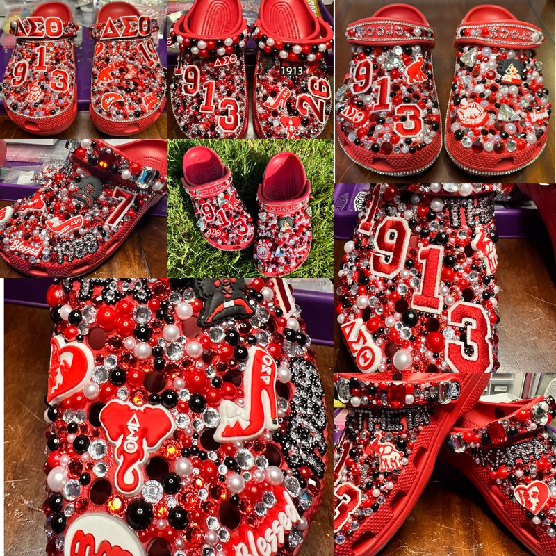 Delta Sigma Theta Shoes - Etsy