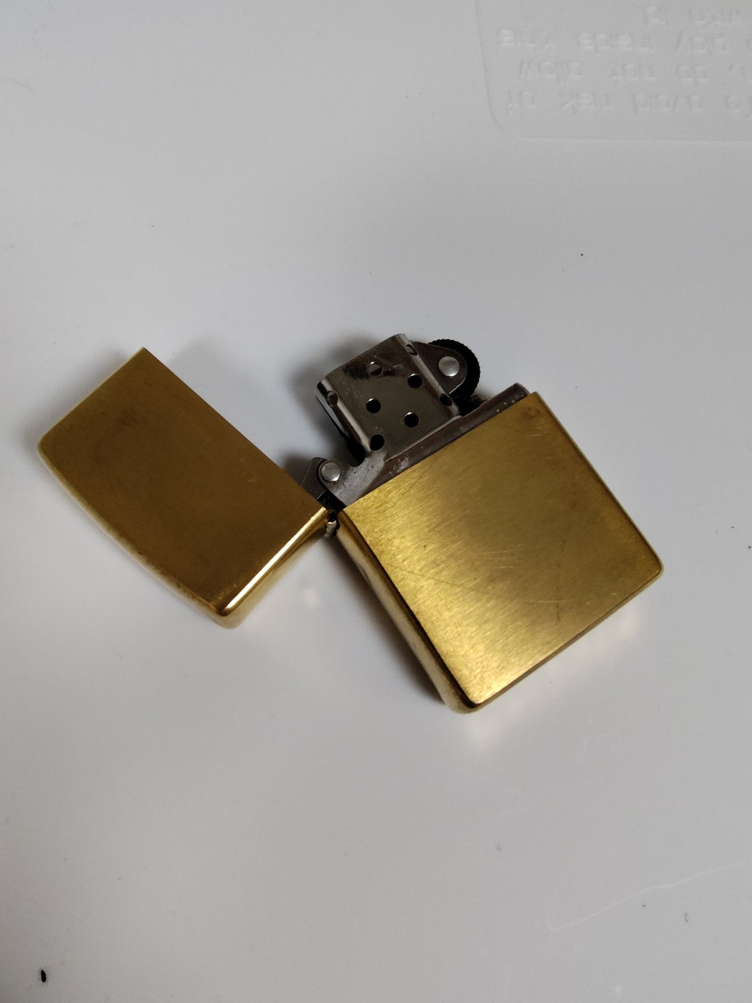 24K Gold Plated Zippo Lighter ENGRAVED - Etsy