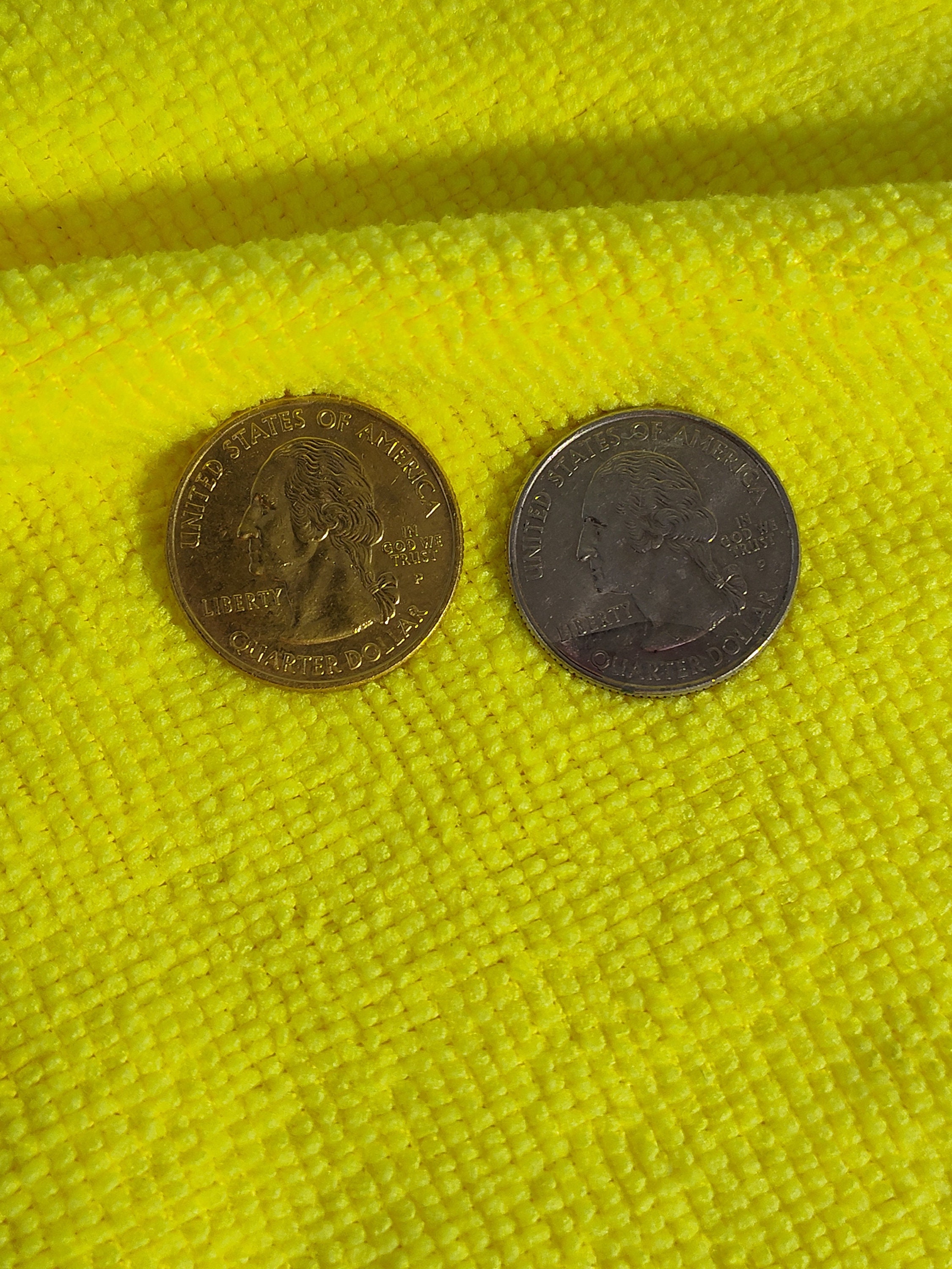 Gold Plated Quarters-24k Pure Gold, Individual or Roll WHOLESALE - Etsy