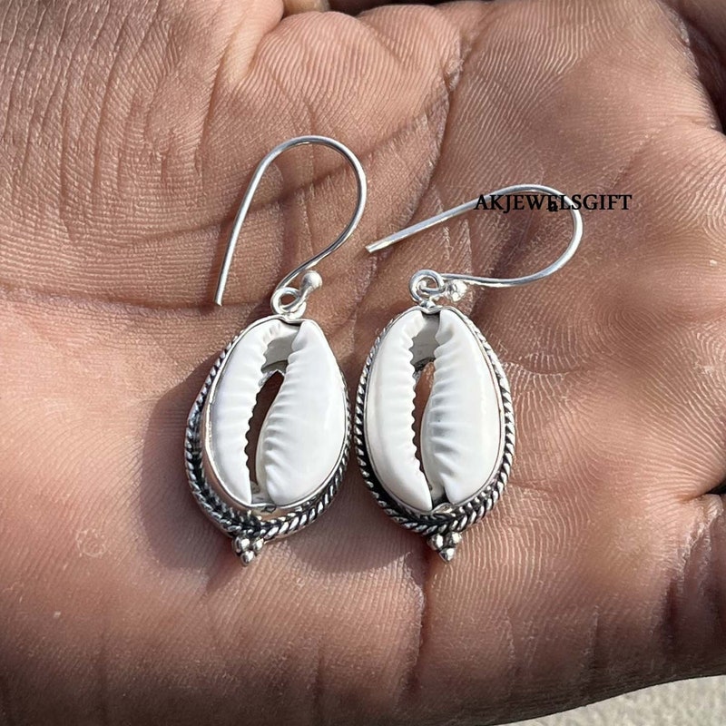 Shell Earrings - Etsy UK