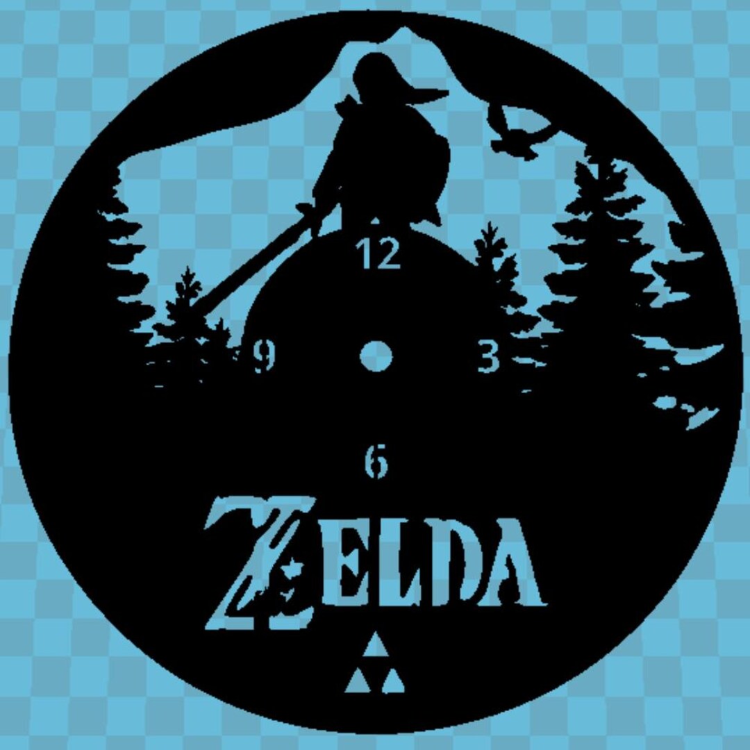 ZELDA Wall Clock - Etsy