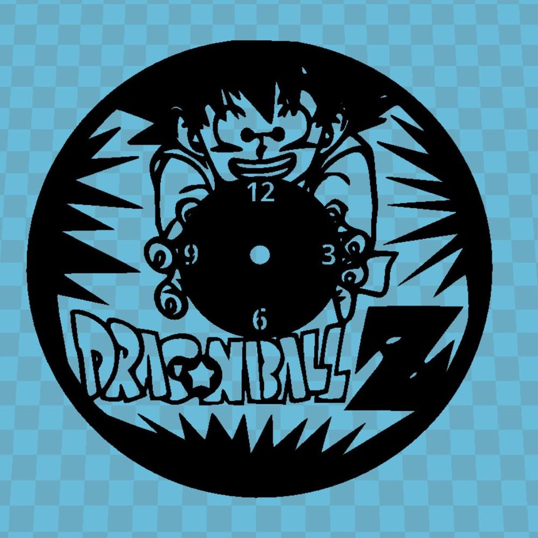 DRAGONBALL Z Wall Clock - Etsy