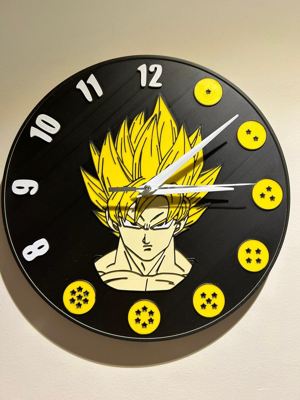 DRAGONBALL Z Multicolor Wall Clock - Etsy