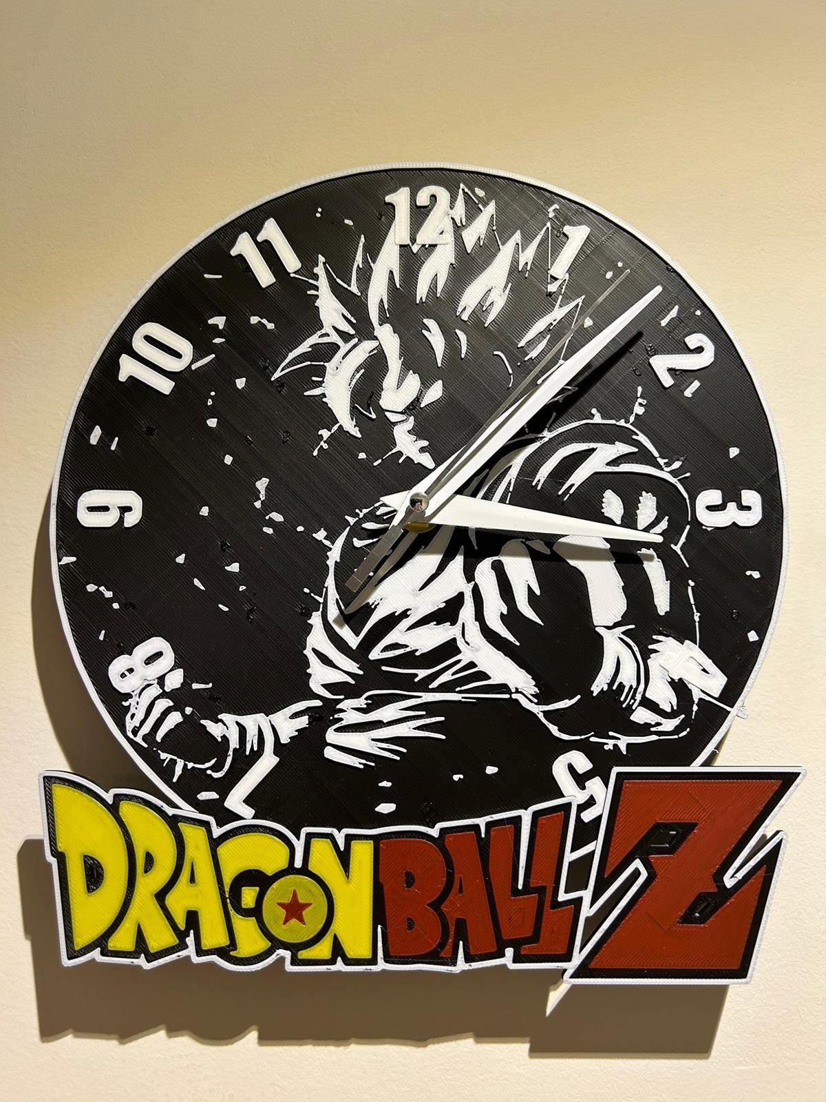 DRAGONBALL Z Multicolor Wall Clock - Etsy