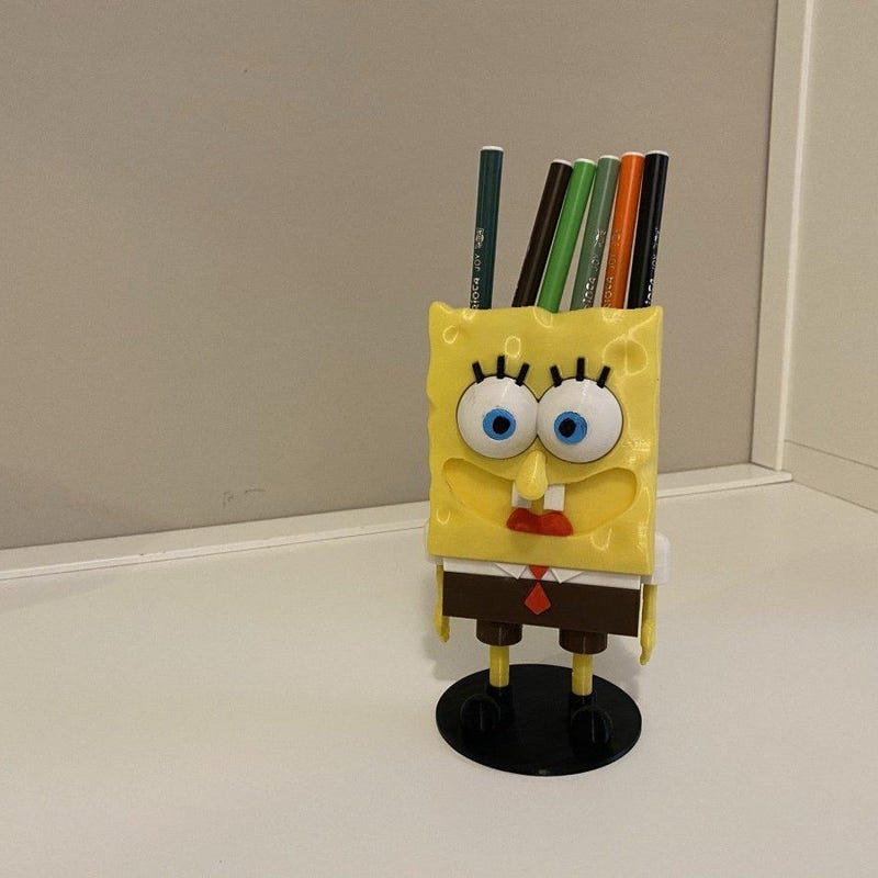 Spongebob Pencil Case - Etsy