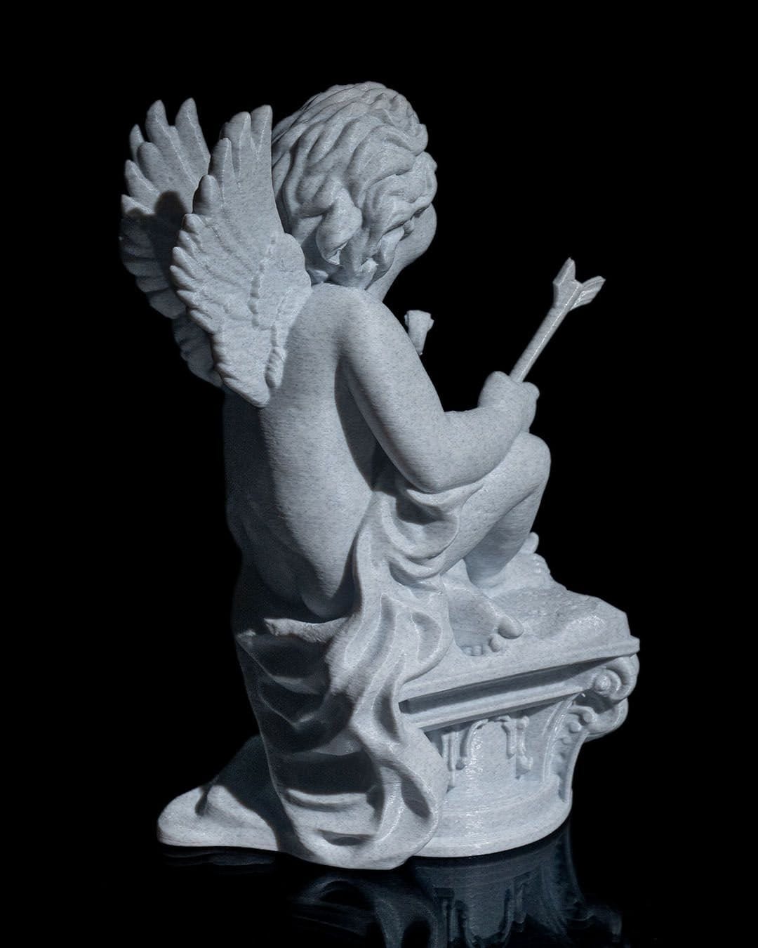 Cupid Statue, Classic Roman Statue, 3d Printed Cherub Figurine ...
