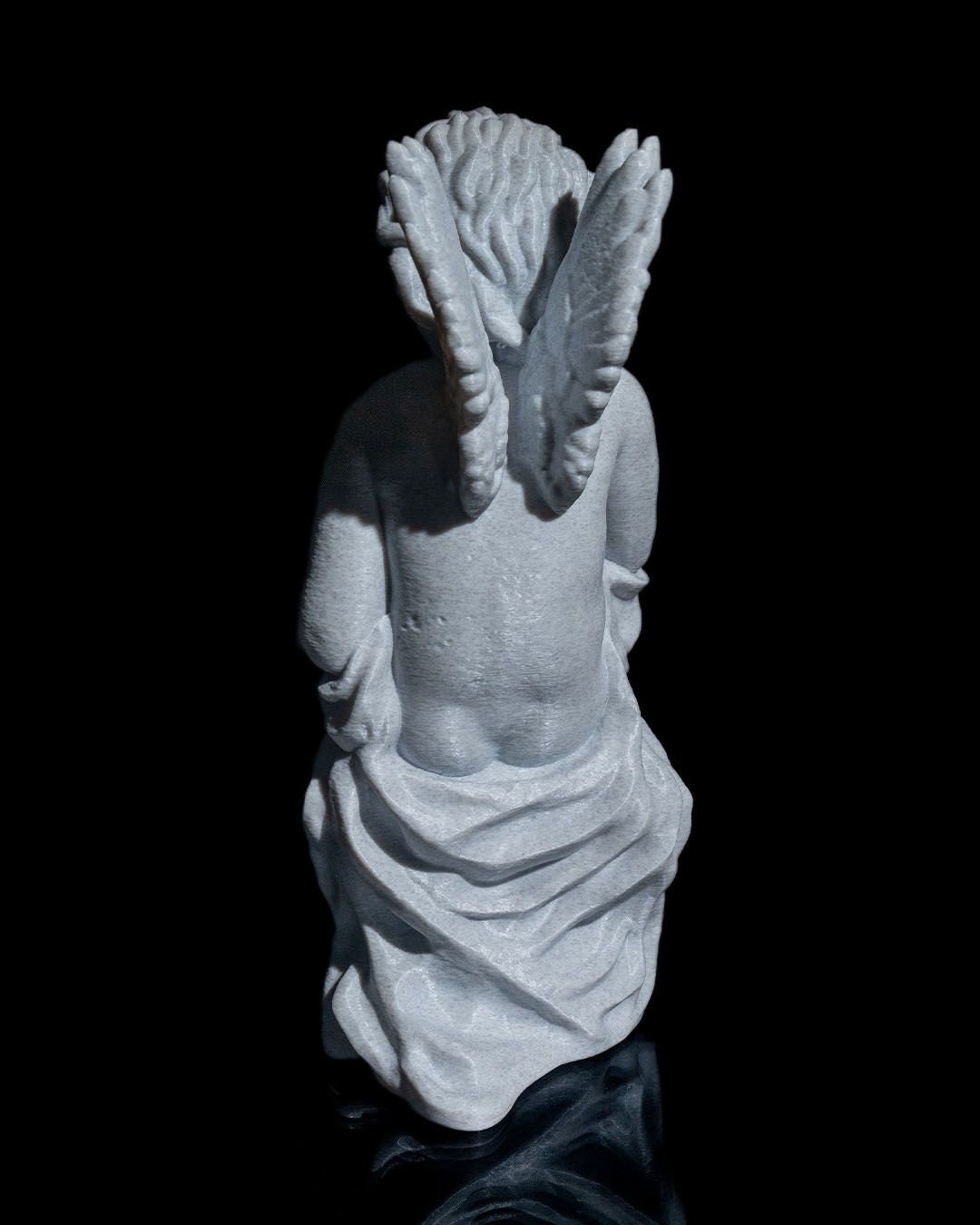 Cupid Statue, Classic Roman Statue, 3d Printed Cherub Figurine ...