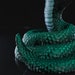 King Cobra Headphone Holder, 3d Printed Snake Headset Stand, Aesthetic ...