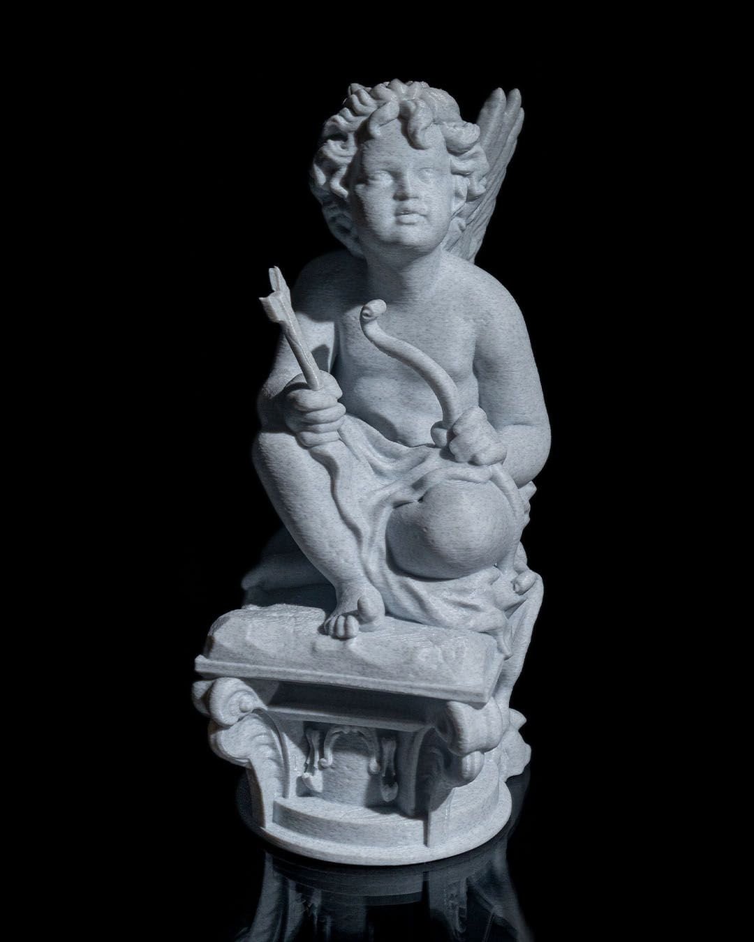 Cupid Statue, Classic Roman Statue, 3d Printed Cherub Figurine ...