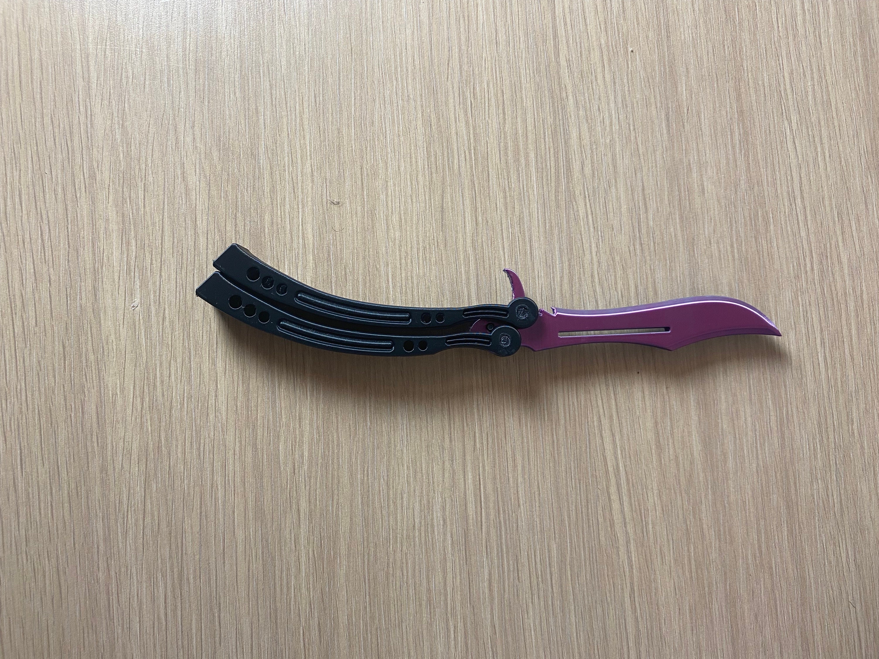 3D Printed Butterfly Knife Counter Strike 2, CS:GO Inspired Custom ...