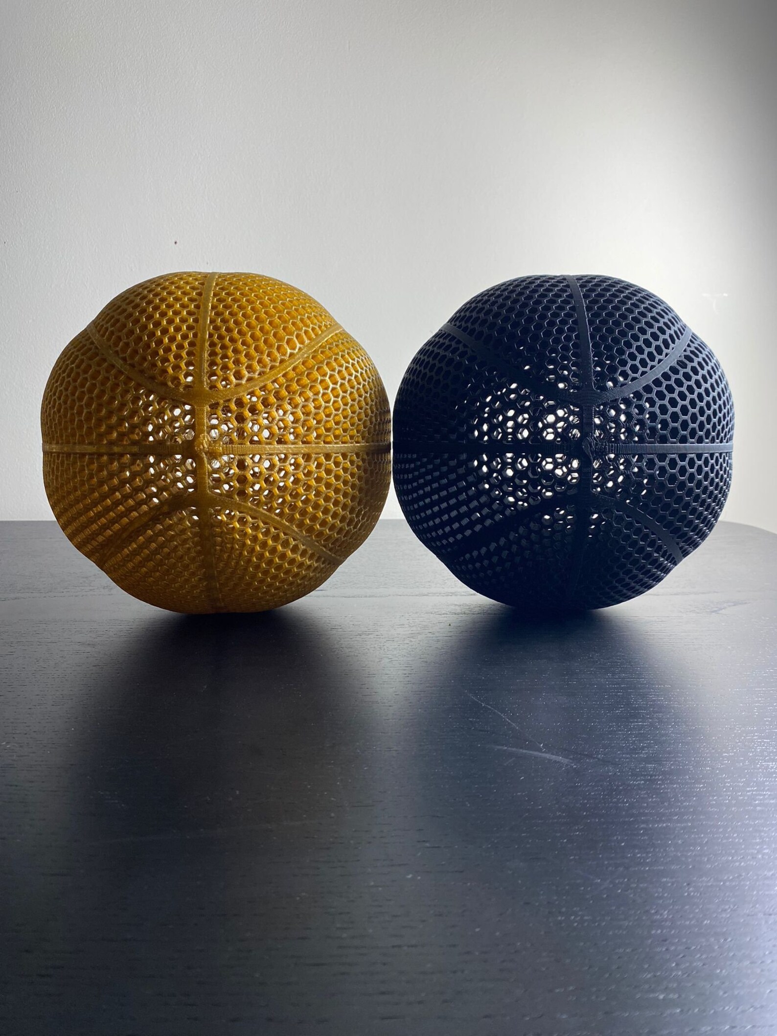 Airless Basketball, 3d Printed Basketball Display, Sports Ball Decor ...