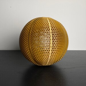 Airless Basketball, 3d Printed Basketball Display, Sports Ball Decor ...