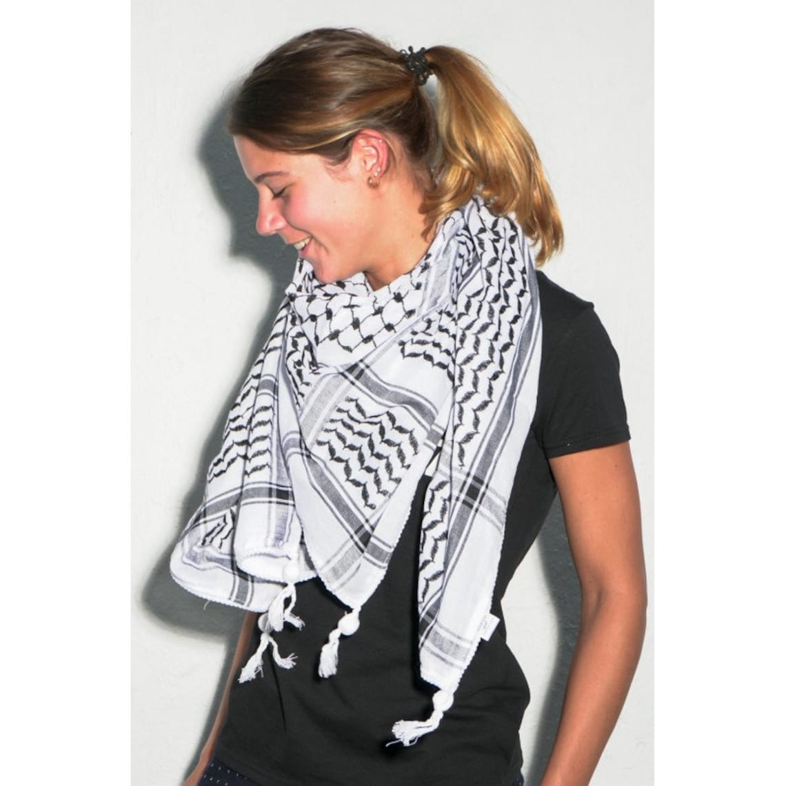 Shemagh Keffiyeh Arab Scarf Palestine Multi-colors Palestinian Kufiya ...