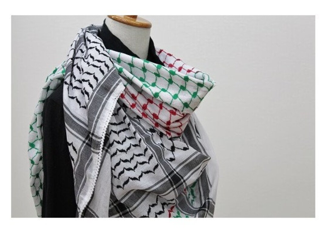 Shemagh Keffiyeh Arab Scarf Palestine Multi-colors Palestinian - Etsy