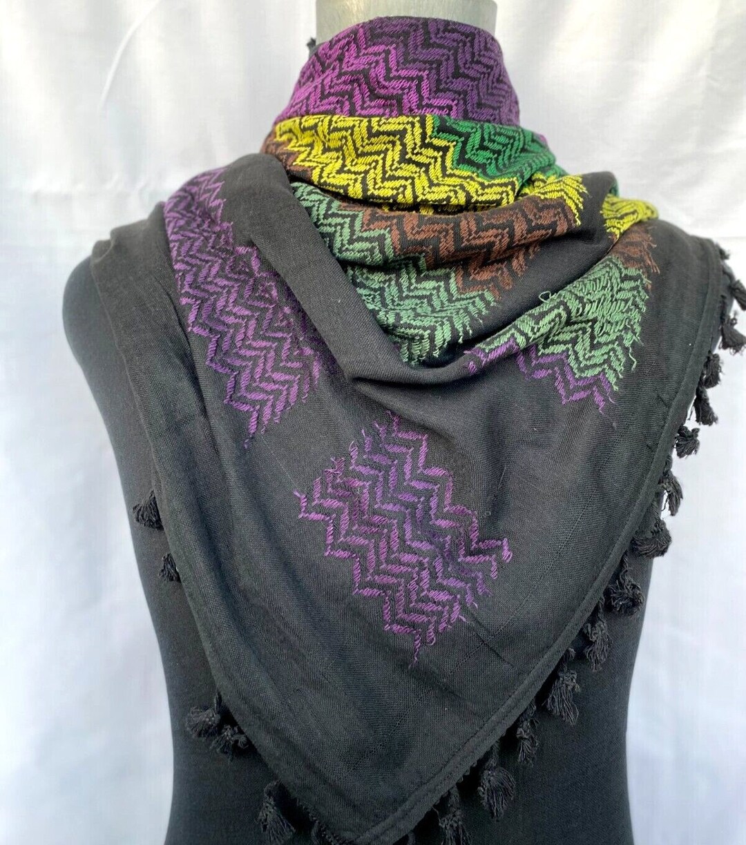 Authentic Kufiya Traditional Palestinian Craftsmanship - Etsy