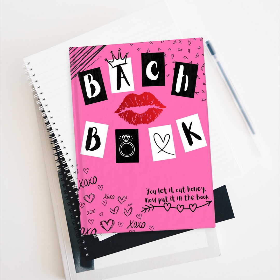 Mean Girls Bach Book Burn Book Edition Mean Girls Bachelorette Journal ...