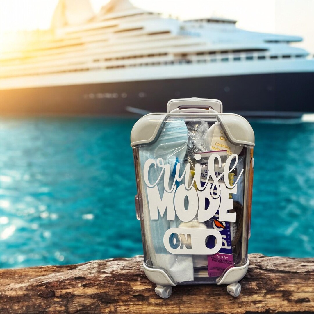 CRUISE GETAWAY KIT, Mini Travel Suitcase, Travel Essential Kit, Compact Travel Kit, Compact Mini ...