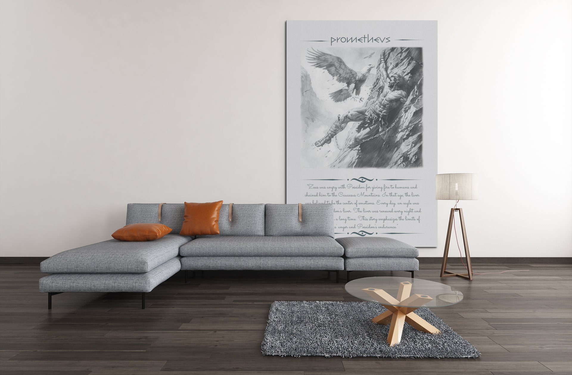 Greek Mythology Poster, Prometheus Poster, Greek Mythology Art, Greek ...