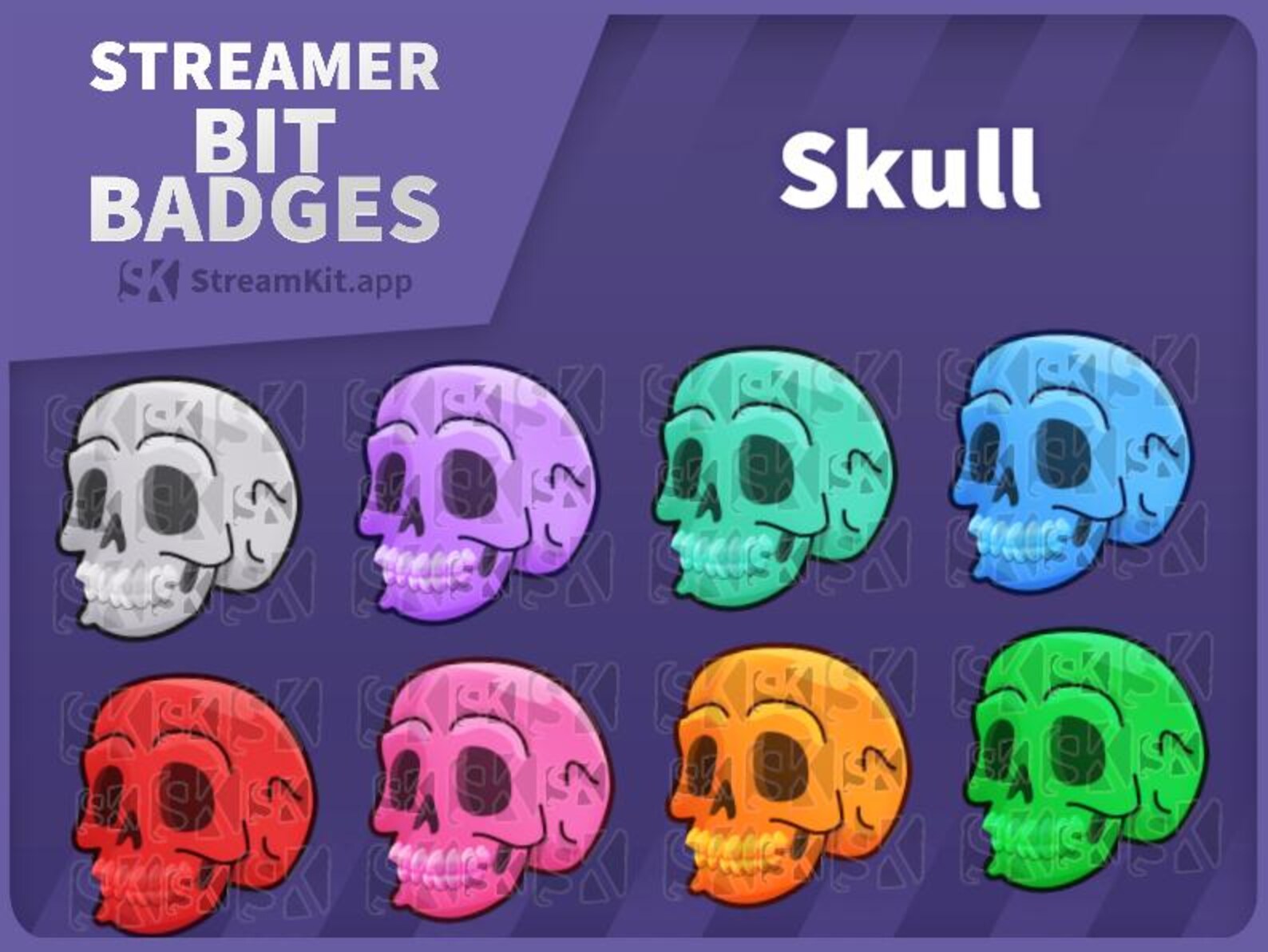 Skull Bit Badges Head Cave Treasure Cool Halloween Skeleton Skull ...