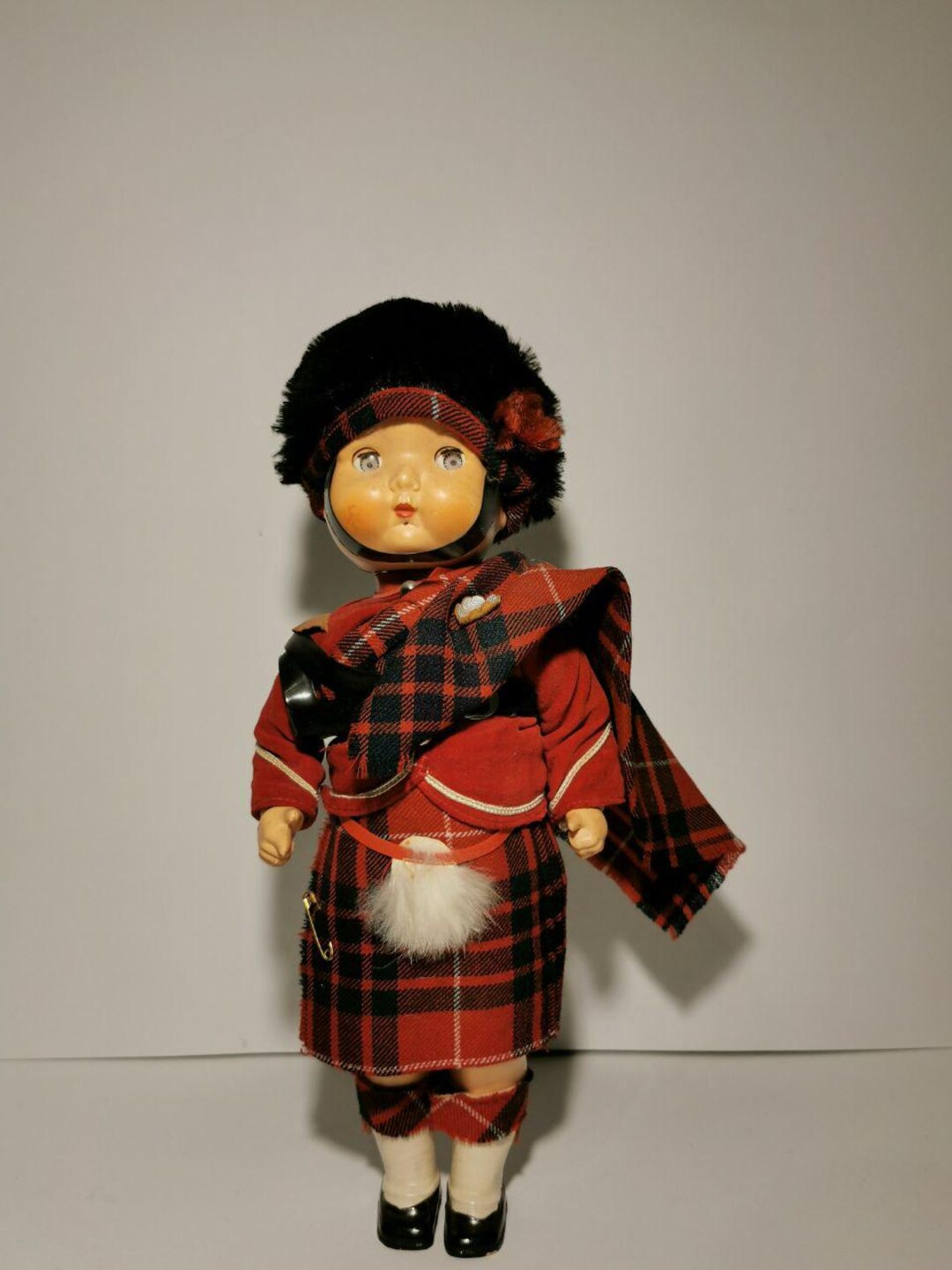 Roddy Walker Boy Doll in Original Scottish Clothing. Walking Doll From ...