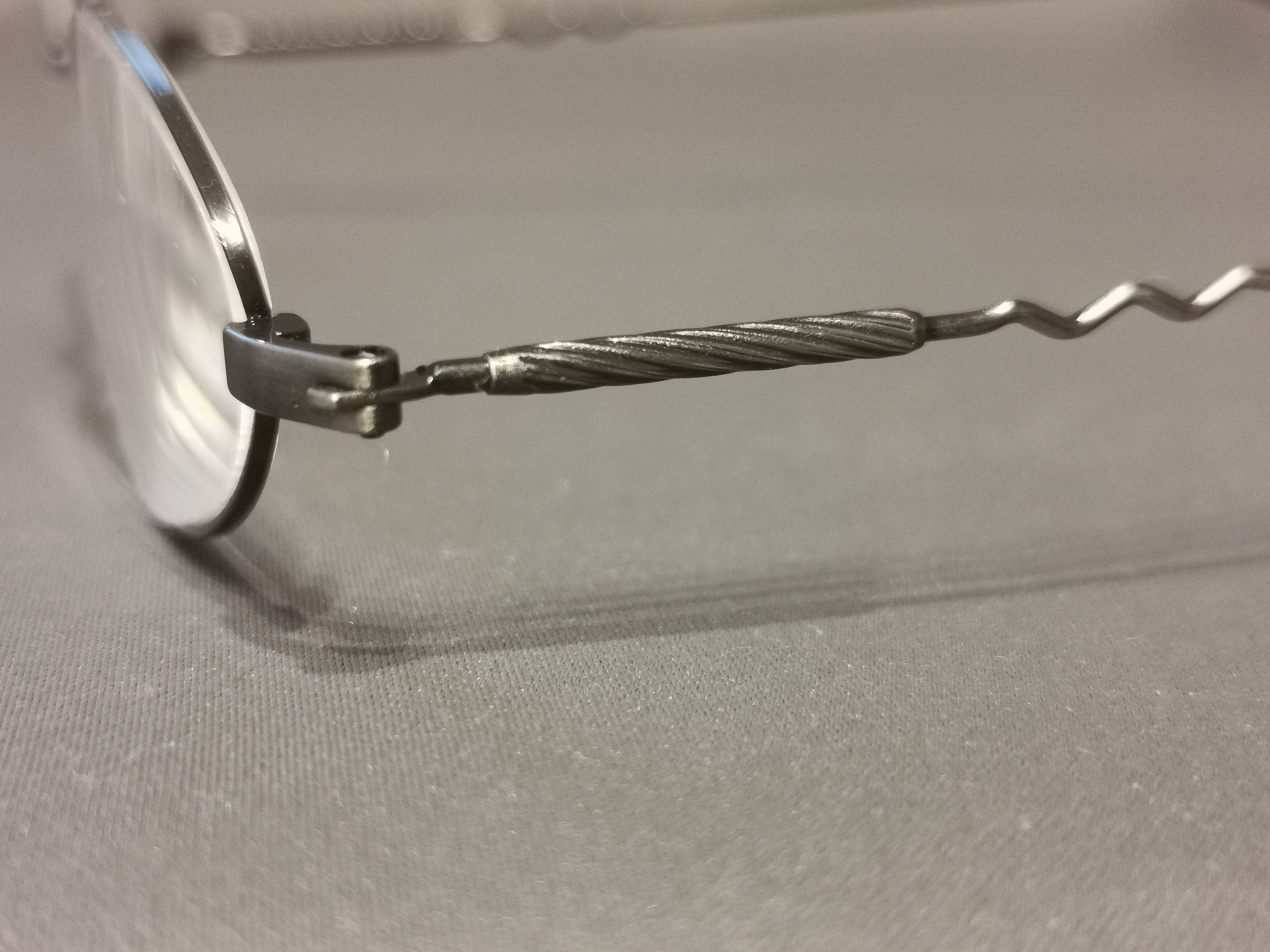 Eyeglasses. Beautiful Metal Frames for Glasses. Vintage Dark Silver ...