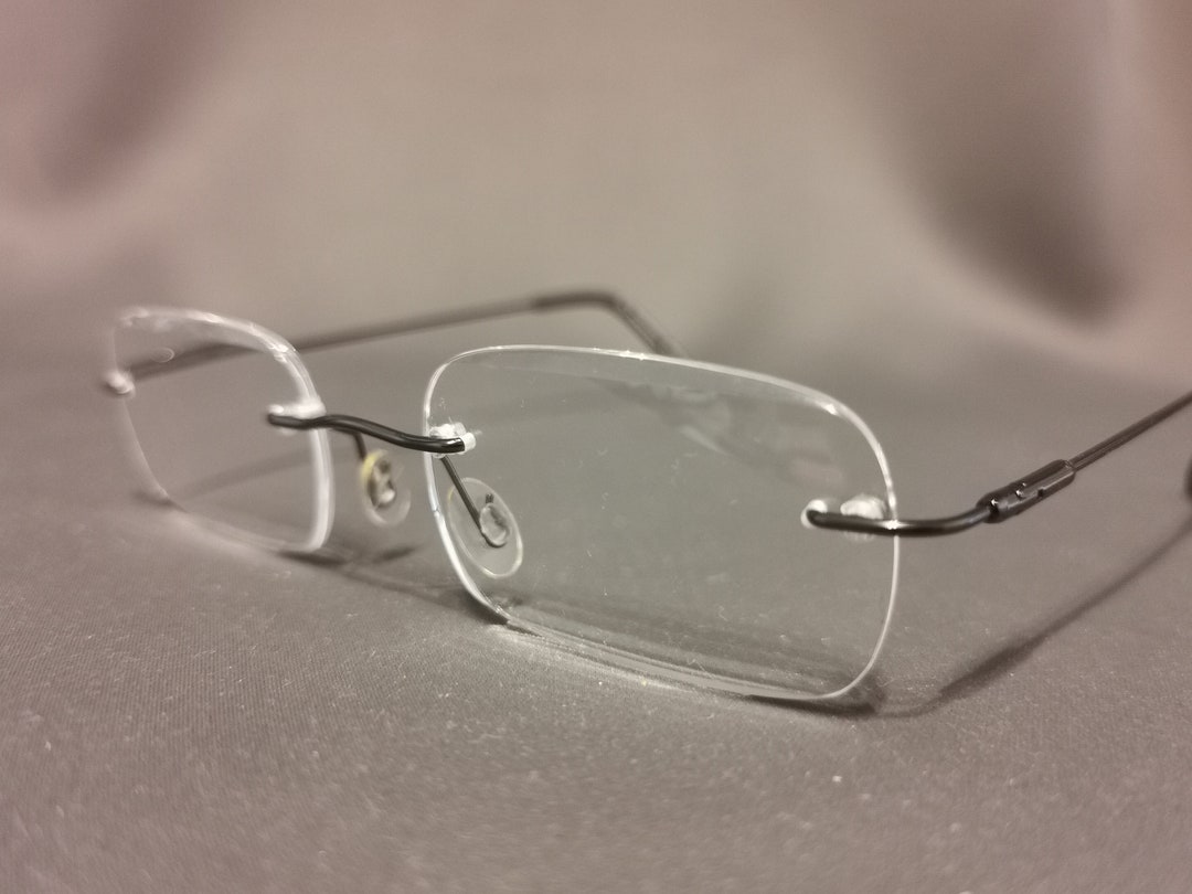 Eyeglasses. Reading Glasses Personal Optics. Rimless Eyewear, Lenses +2 ...