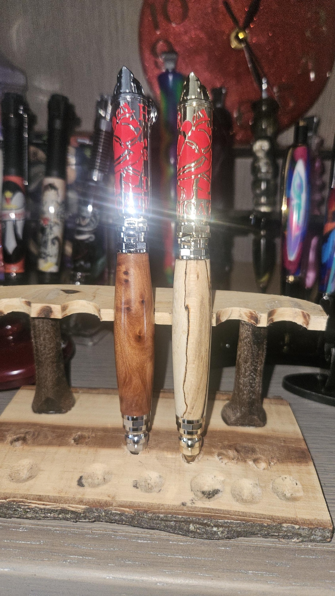 Firefighter Commemorative Pen. in Goldand Red or Crome and Red 75.00 Ea ...