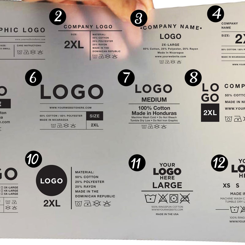 Custom Clothing Labels - Etsy