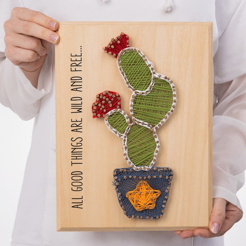 Cactus String Art - Etsy