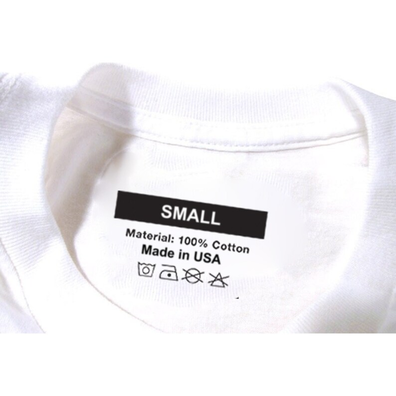 Heat Transfer, Clothing, Tagless Labels, Iron-on, Custom, Vinyl ...