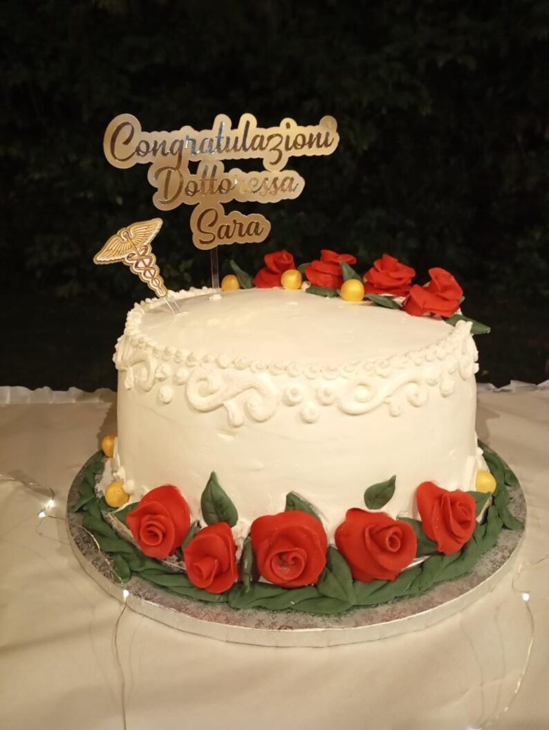 Graduation Cake Topper - Etsy