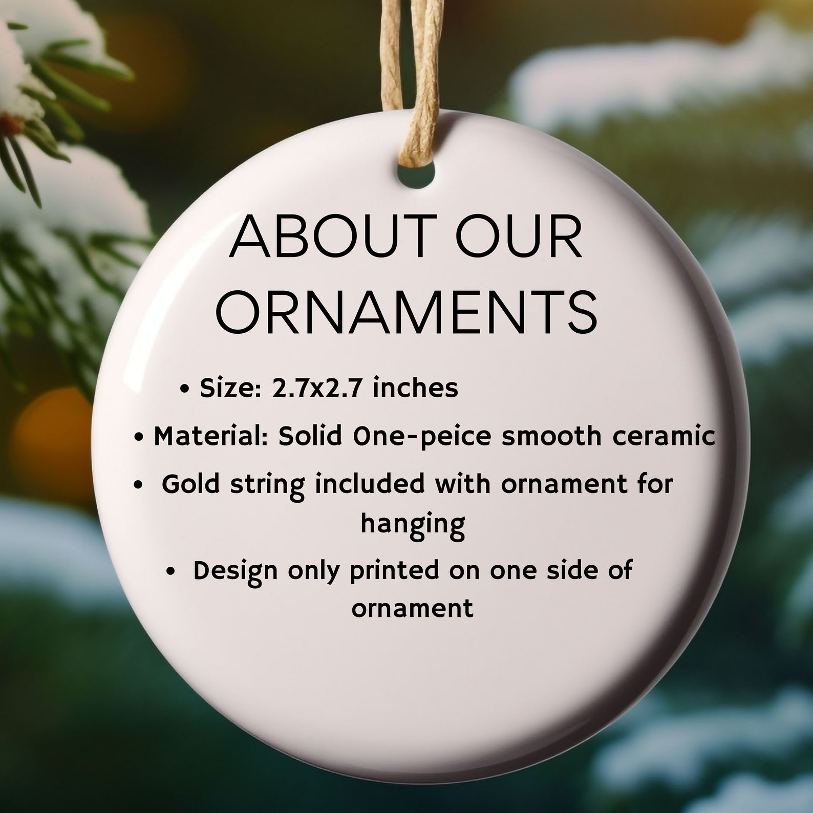 Esfera De Navidad Personalizada, Primera Navidad Casados, Ornomento ...