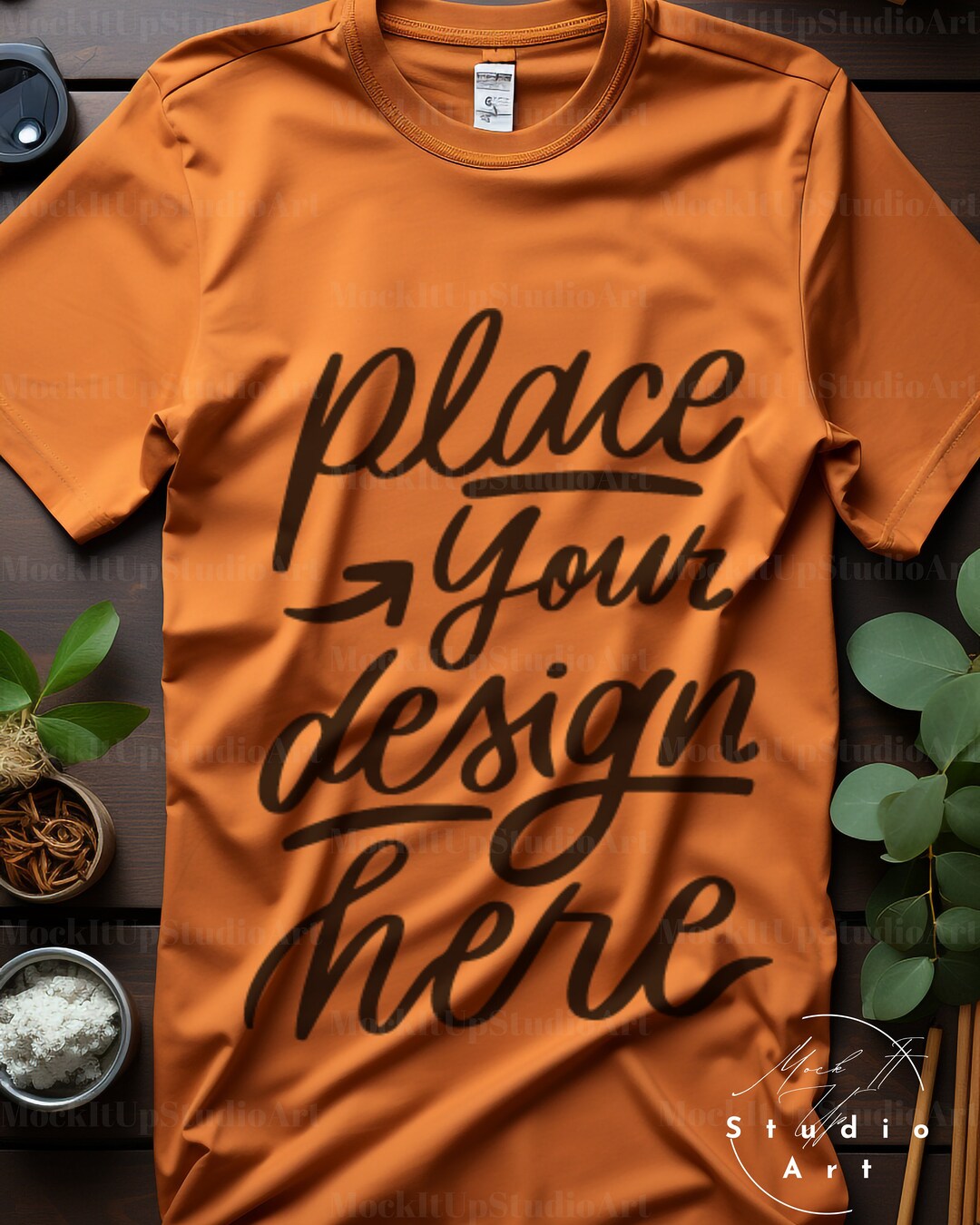 Styled T-shirt Mock-up: Clean & Professional - Etsy