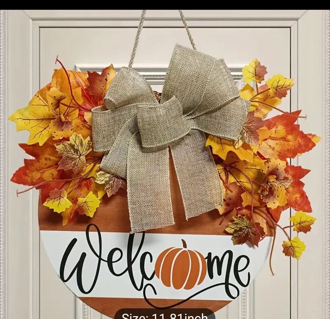 Thanksgiving Welcome Signs - Etsy