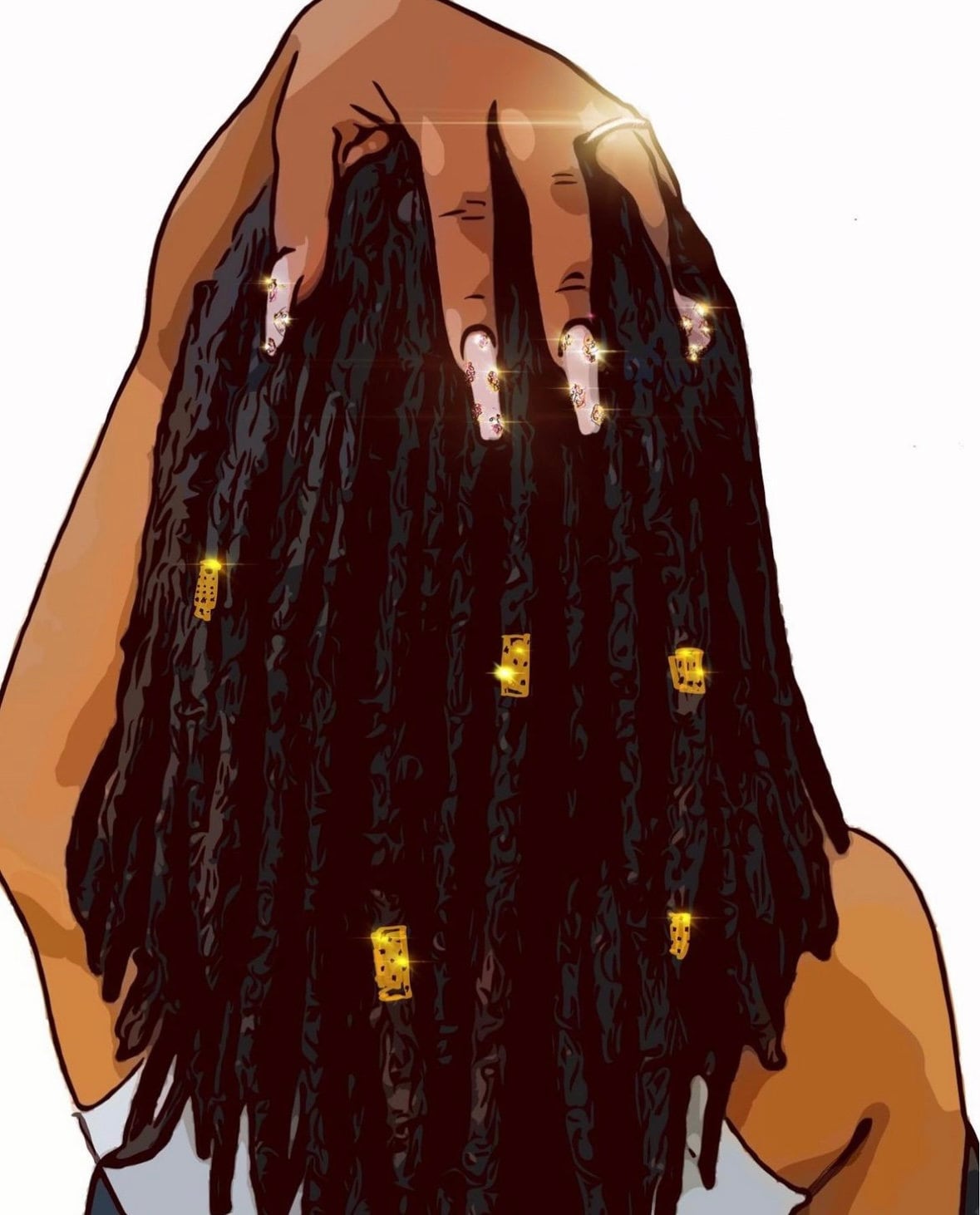 Black Women With Locs - Etsy