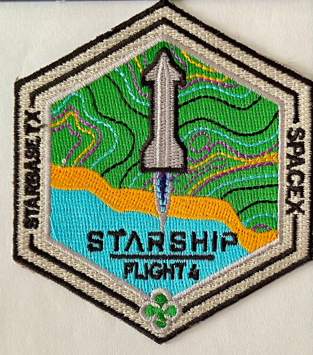 Spacex Starship Test Flight 4 Mission Patch 3.5 Iron on Sew On - Etsy