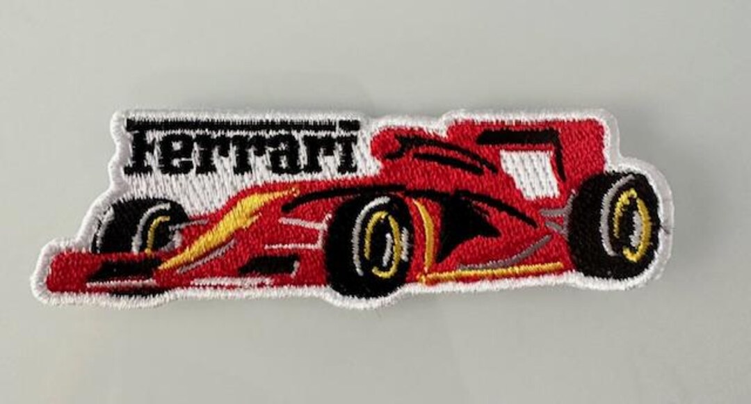 Original Ferrari Race Car Logo Patch Iron on Sew on 3.5 - Etsy UK